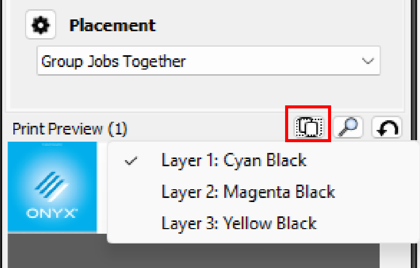 Multi-layer printing